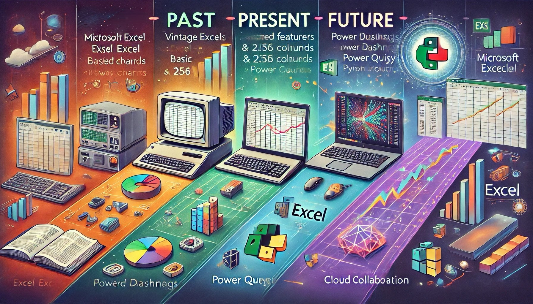 Excel: Past, Present, and Future—Shaping Data for Over 3 Decades
