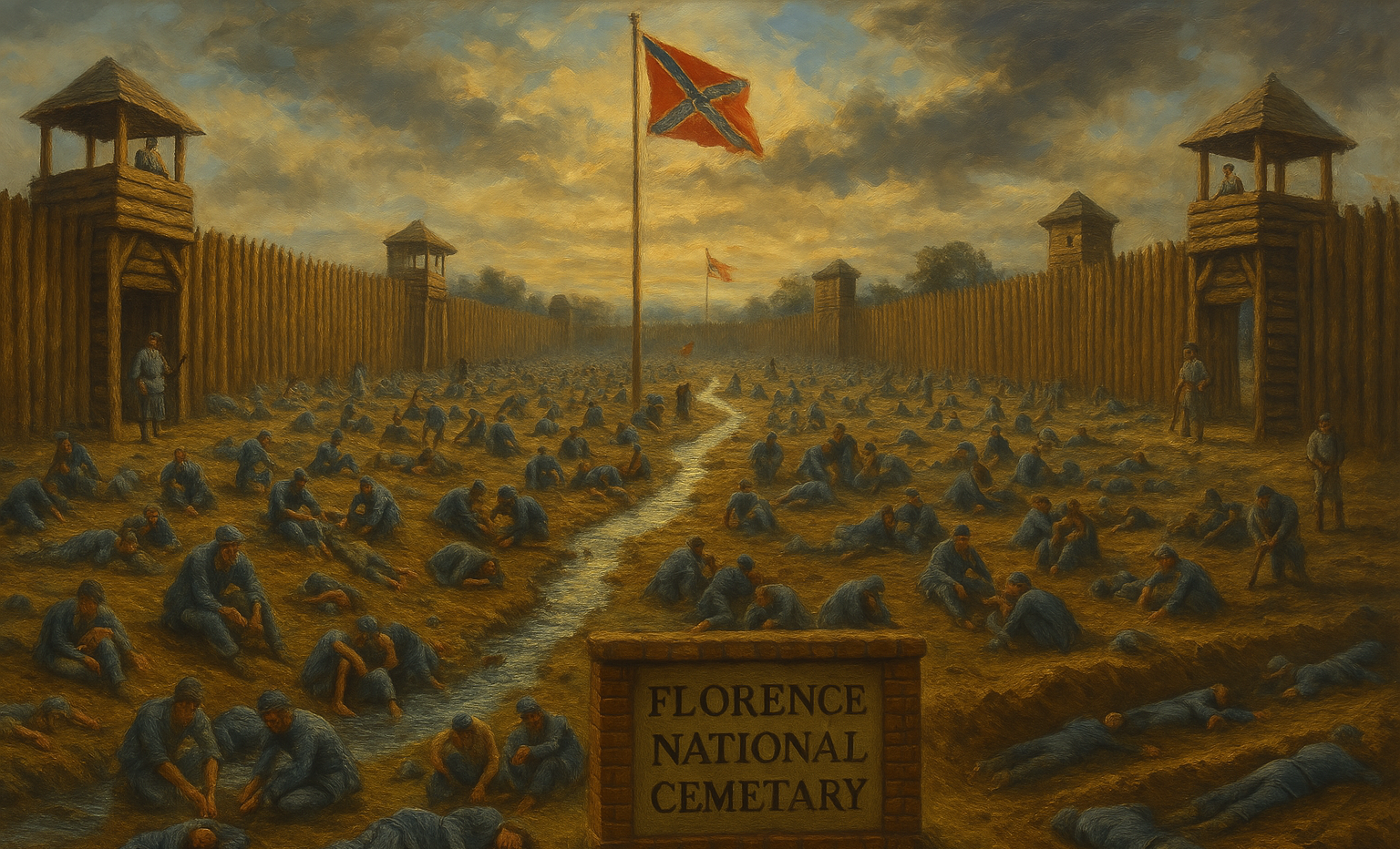 THE FLORENCE STOCKADE: A CIVIL WAR PRISON CAMP HELL IN SOUTH CAROLINA