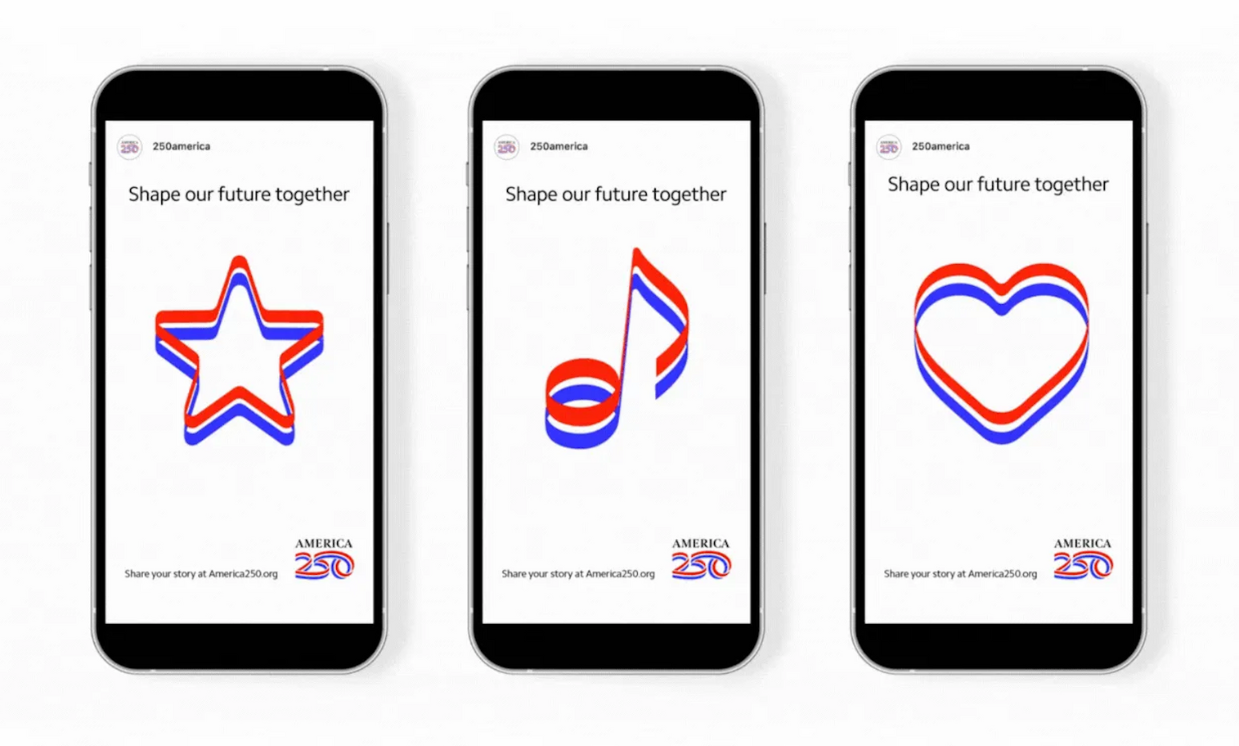 America250 got a rebrand and new logo