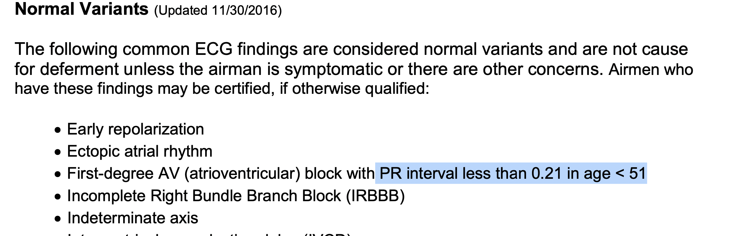 Fact Check: The FAA has broadened their ECG requirements to include ...
