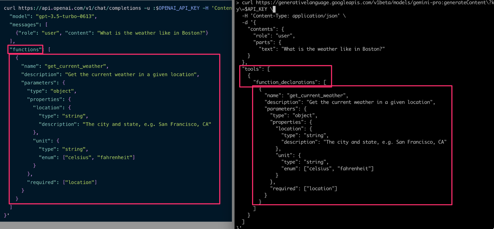 Function Calling From Openai To Gemini 需要注意的事情 