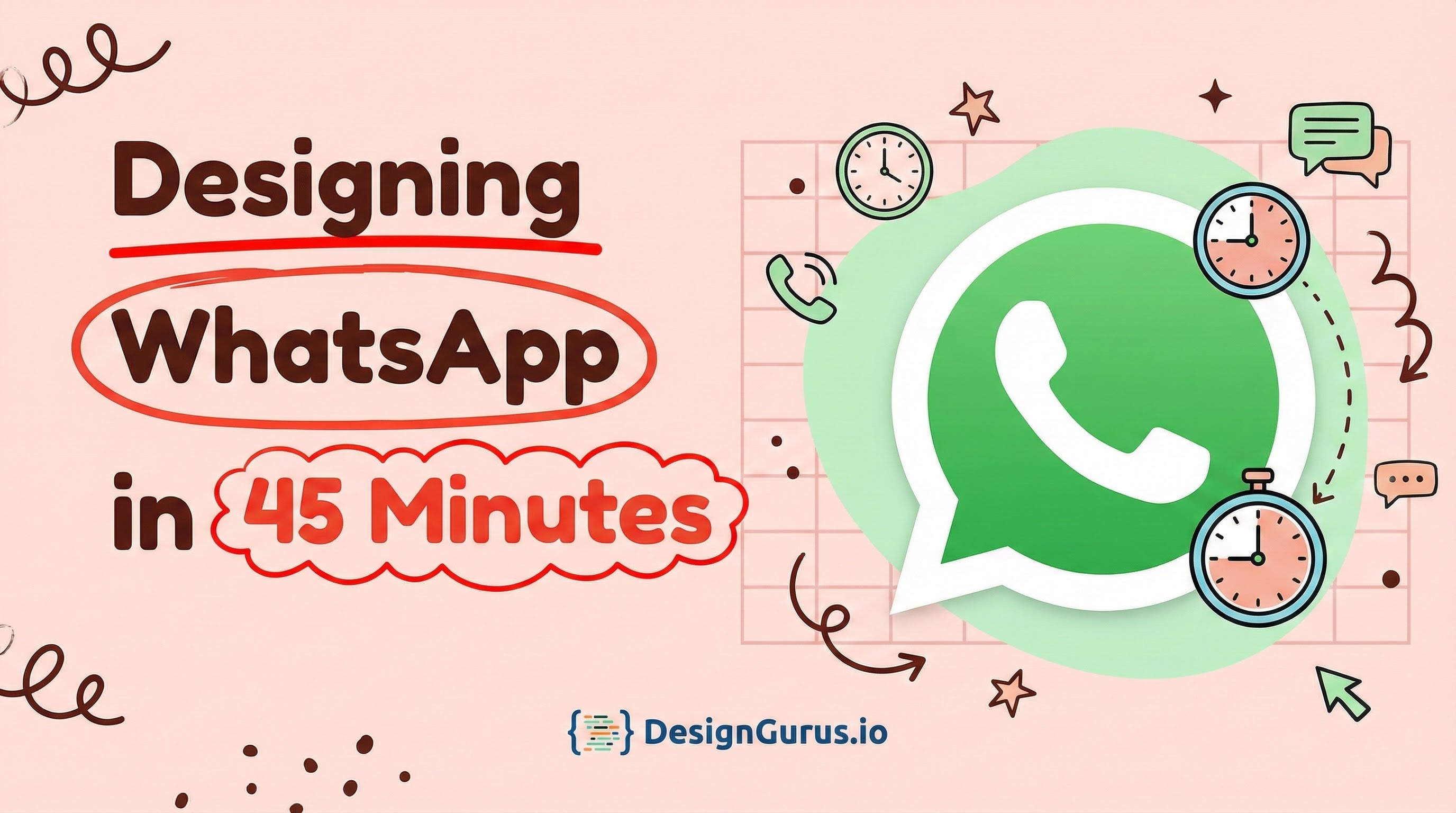 Designing WhatsApp in 45 Minutes: A Complete System Design Walkthrough ...