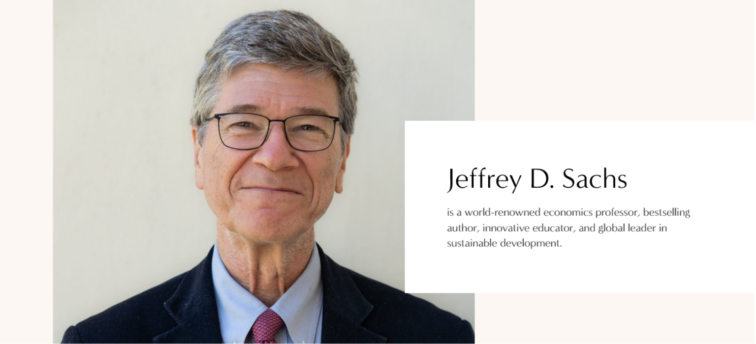 In Focus: Jeffrey D. Sachs - Sentin L’s Substack