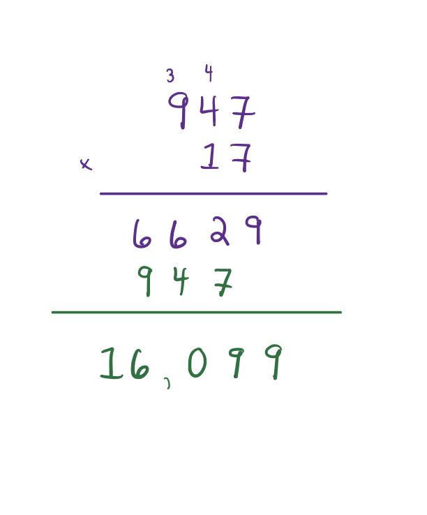 The Box Method of Multiplication - by Holly MathNerd