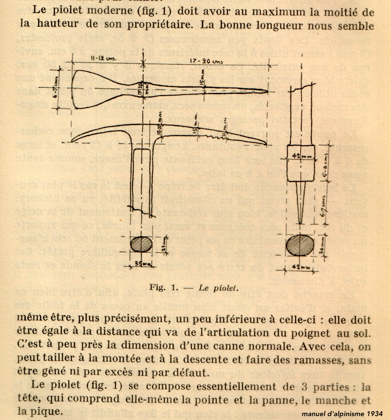 Ice Tool Developments and Innovations (brief)