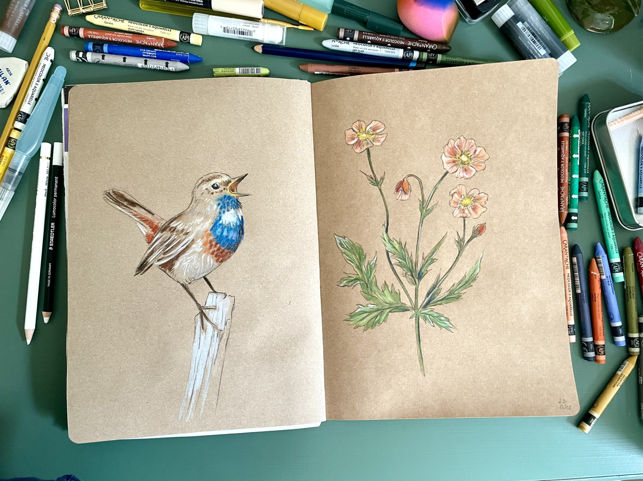 Calm your mind with these easy flow drawing exercises