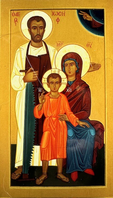 Three Icons of Saint Joseph - by Solrunn Nes