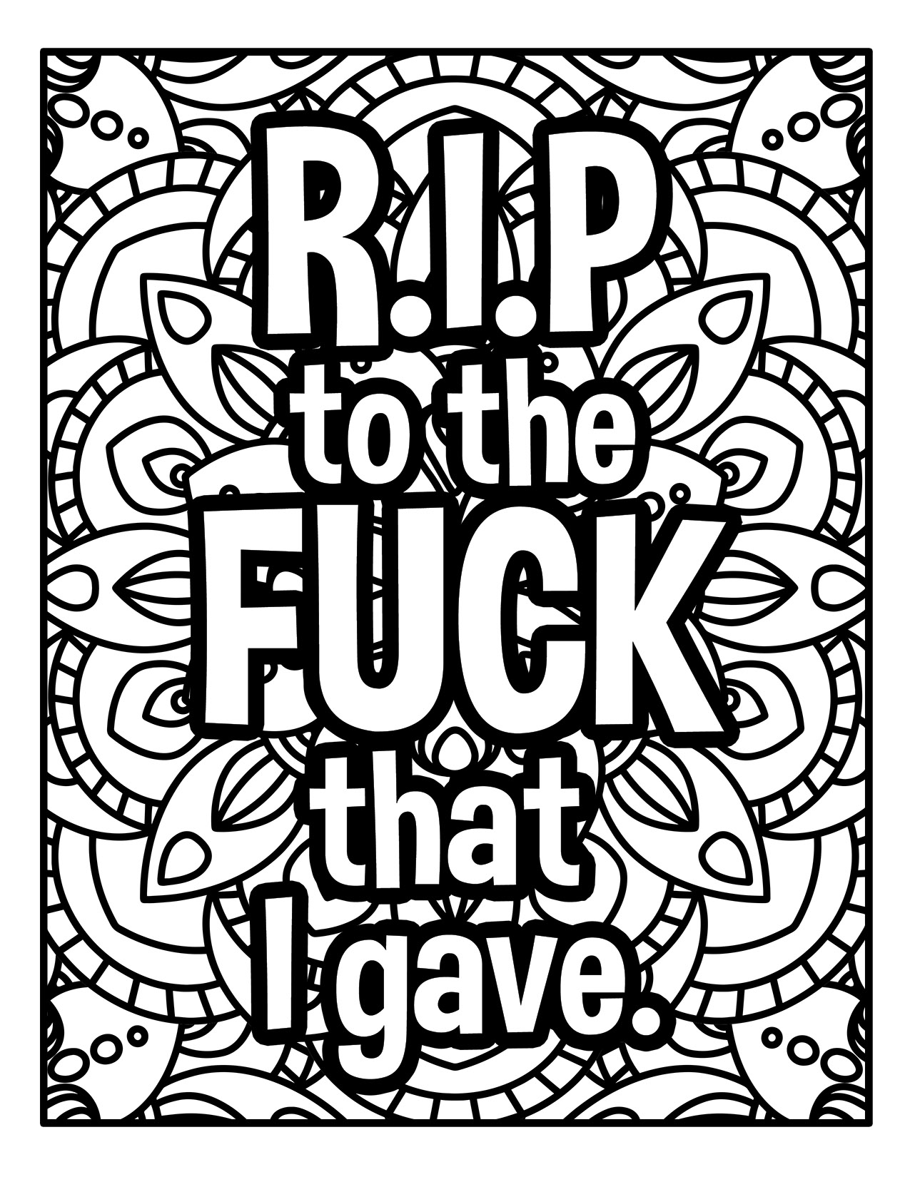 5 'Extra Stress-Relieving' Coloring Pages [January 2025]