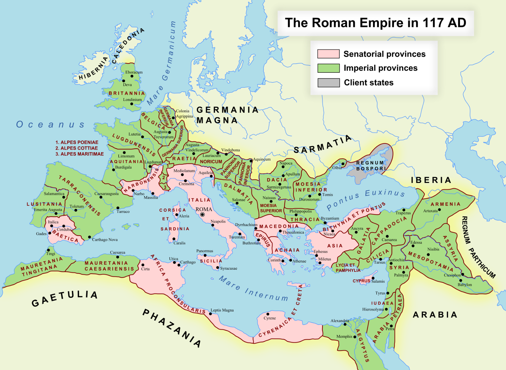 What Countries Made Up the Old Ancient Roman Empire – MESSAGE OF THE ...