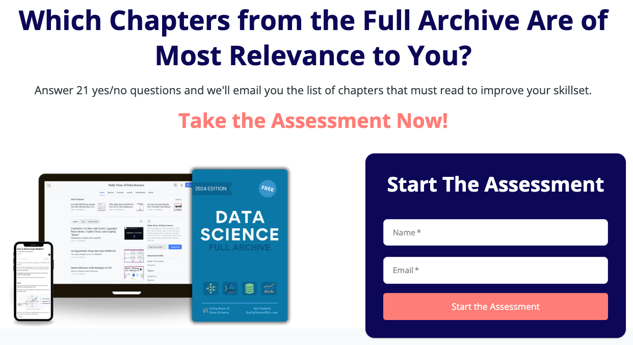 Free Daily Dose of Data Science Archive - by Avi Chawla