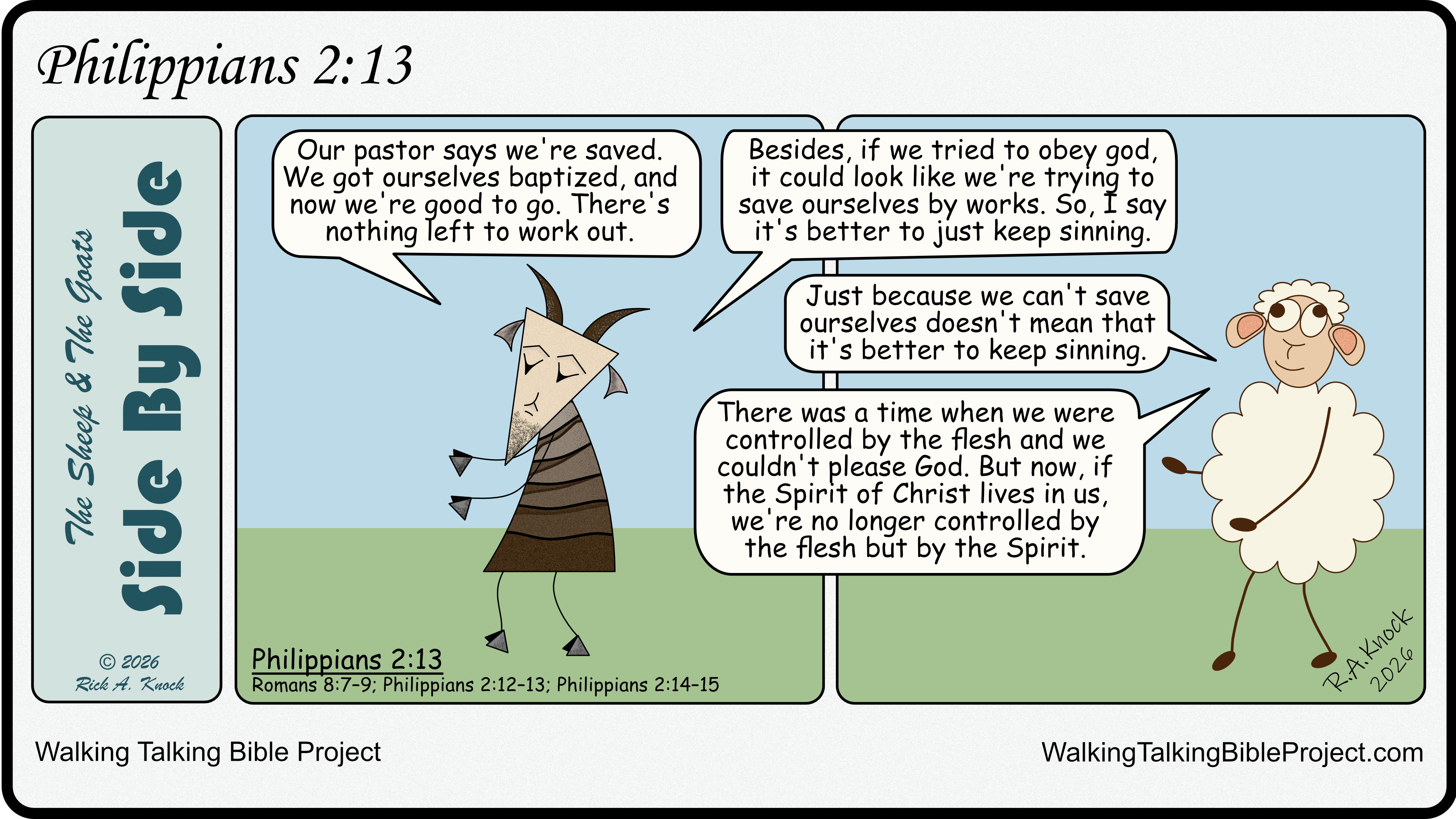 V3-04 The Flesh and the Spirit - by Rick A Knock