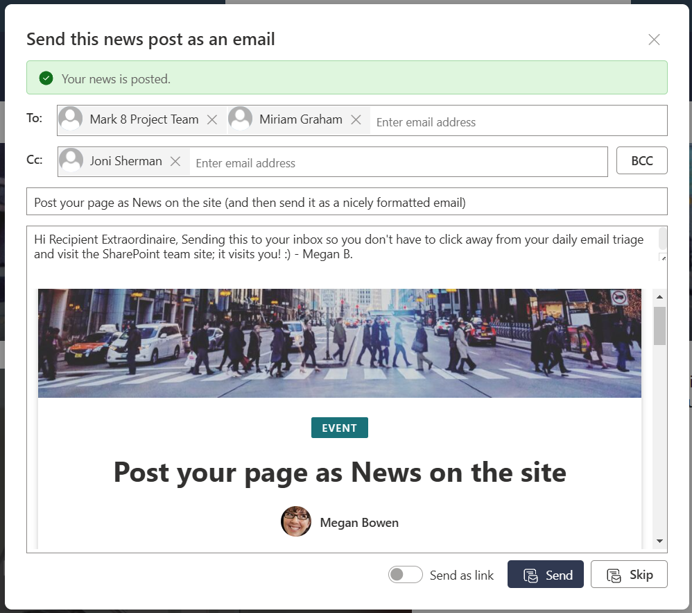 10 ways to make a SharePoint page work for you, after you publish it!