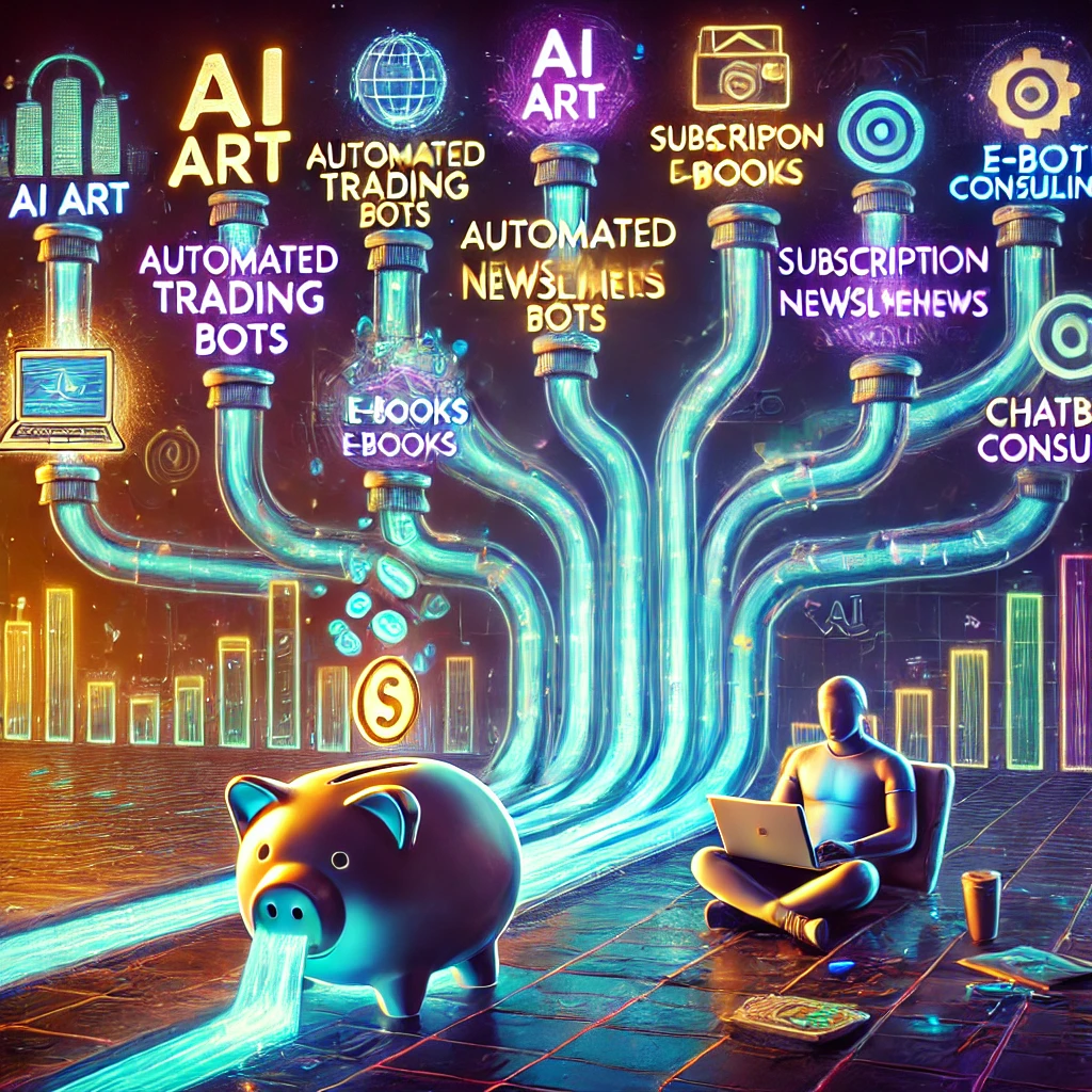 24 Ways to Generate Passive Income with AI in 2024