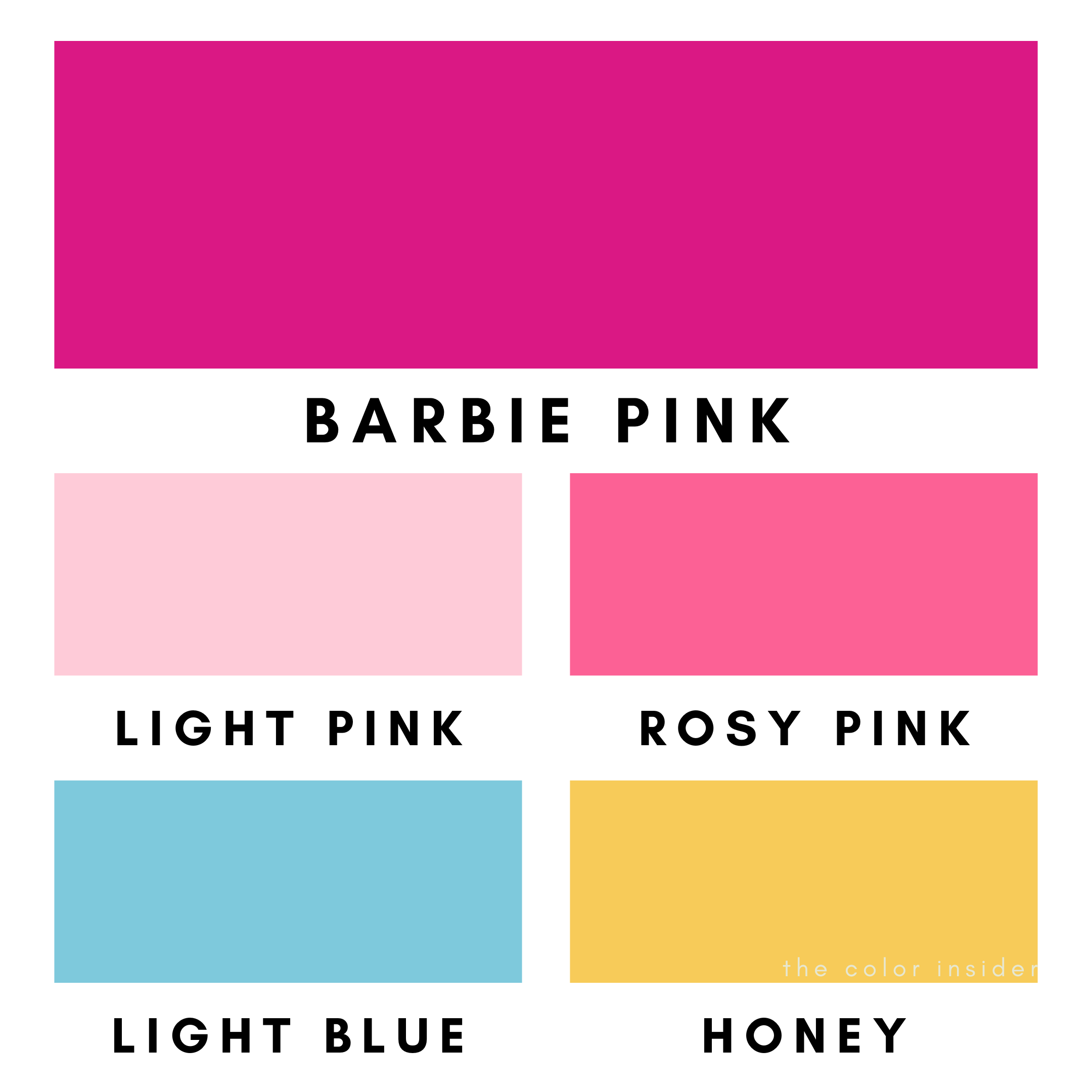 Barbie Pink - Color Insider