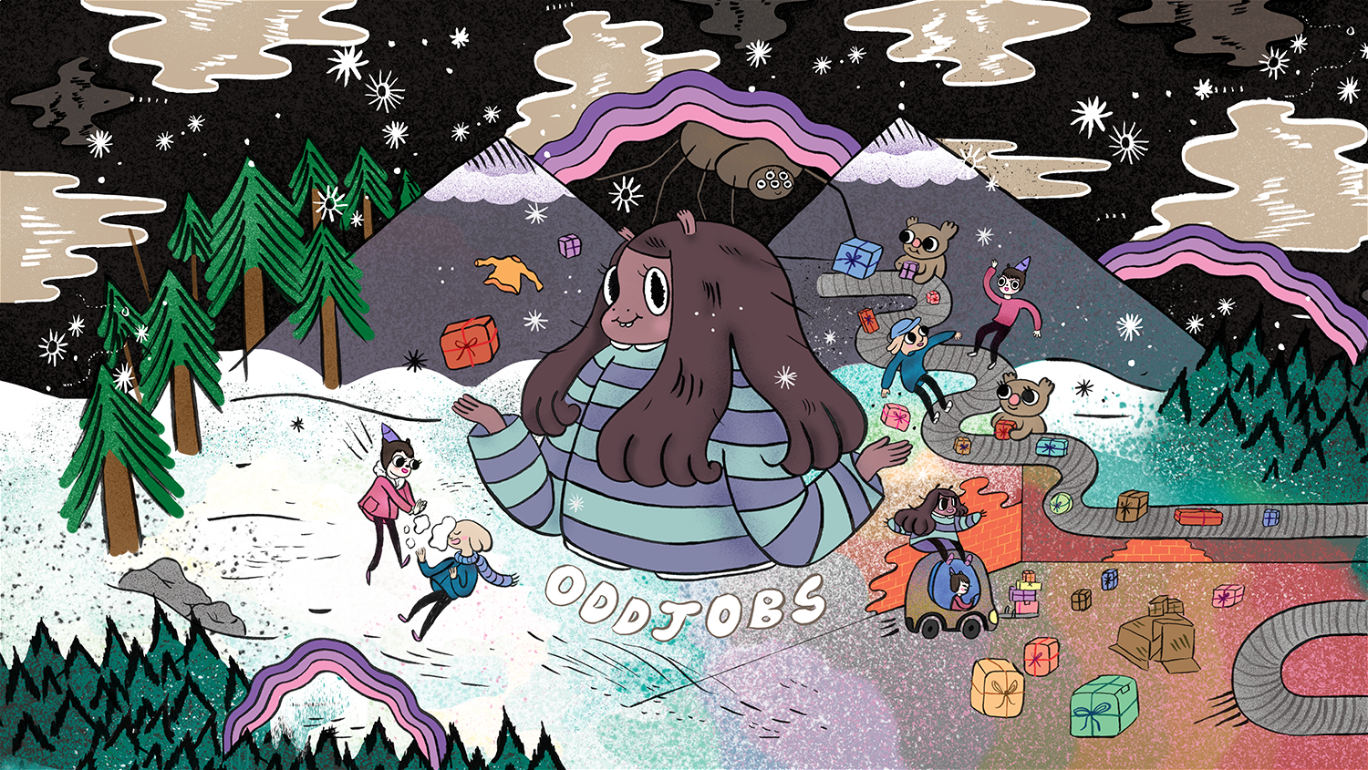 Season Two Title Cards - by Julia Pott