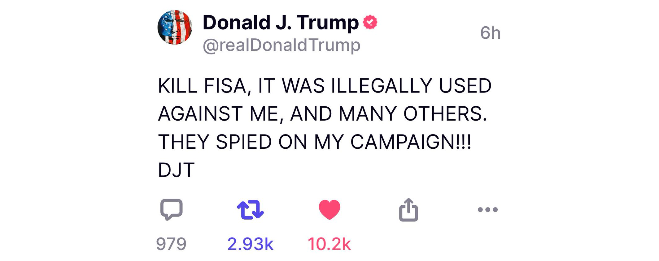 Deep State Showdown: Trump's Tweets Trigger FISA Bill Breakdown ...