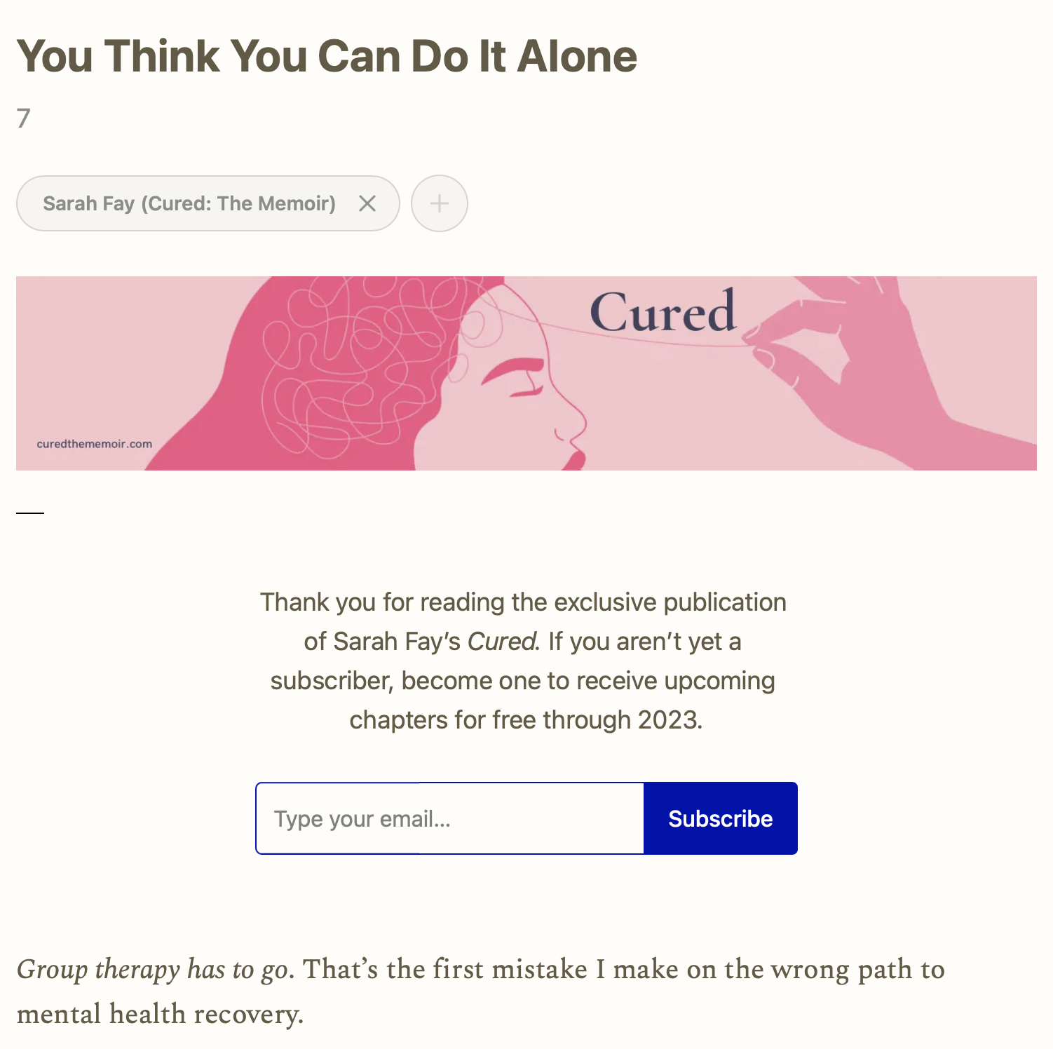 How to Use Images on Substack - by Sarah Fay, PhD