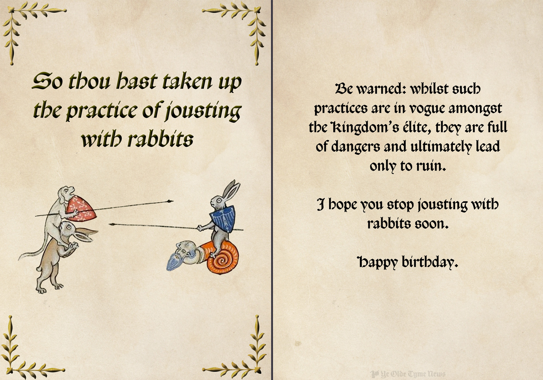 Medieval Greeting Cards - by Jan Lionsnest