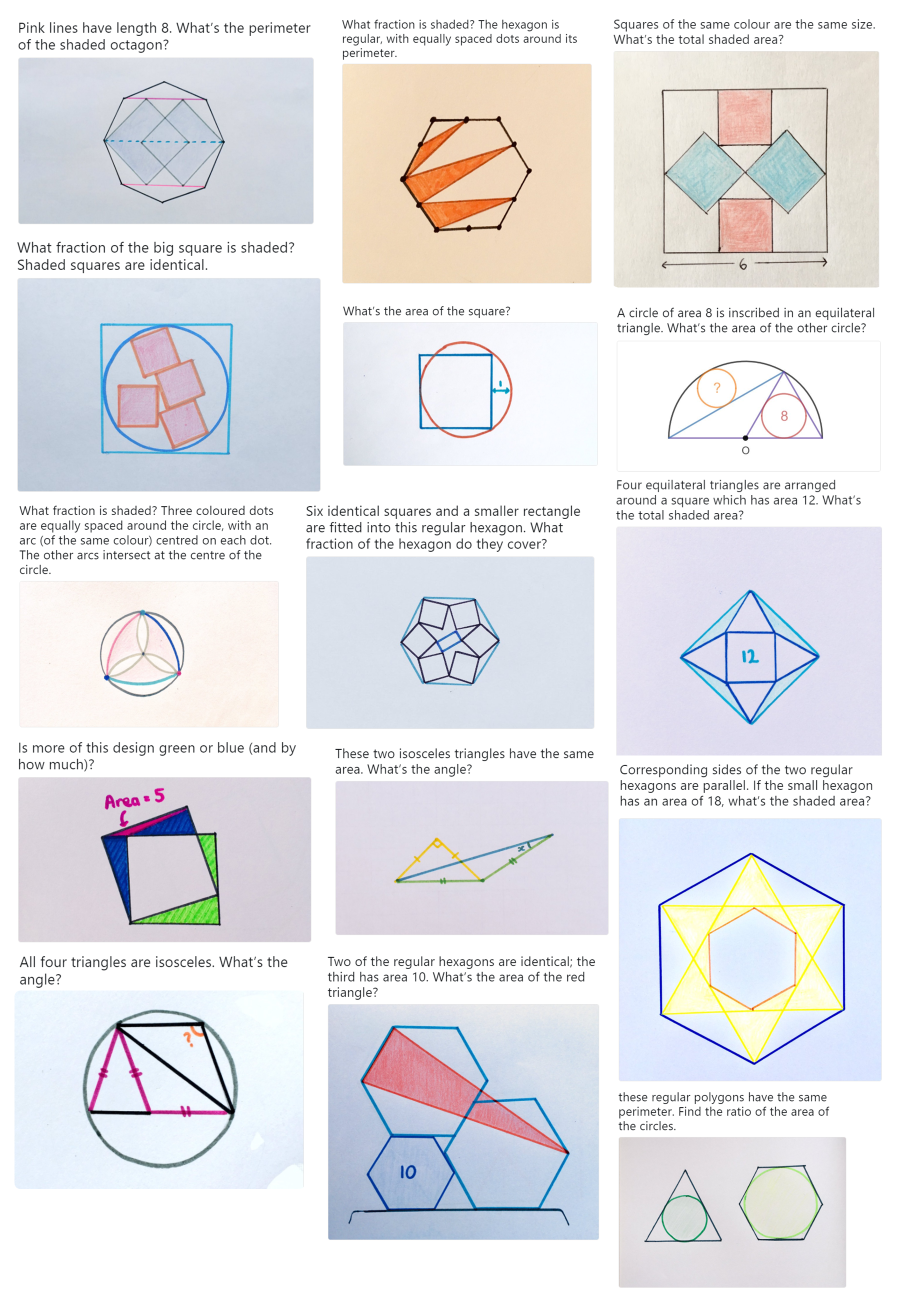 Math Games: The Catriona Agg Geometry Compendium - by BL