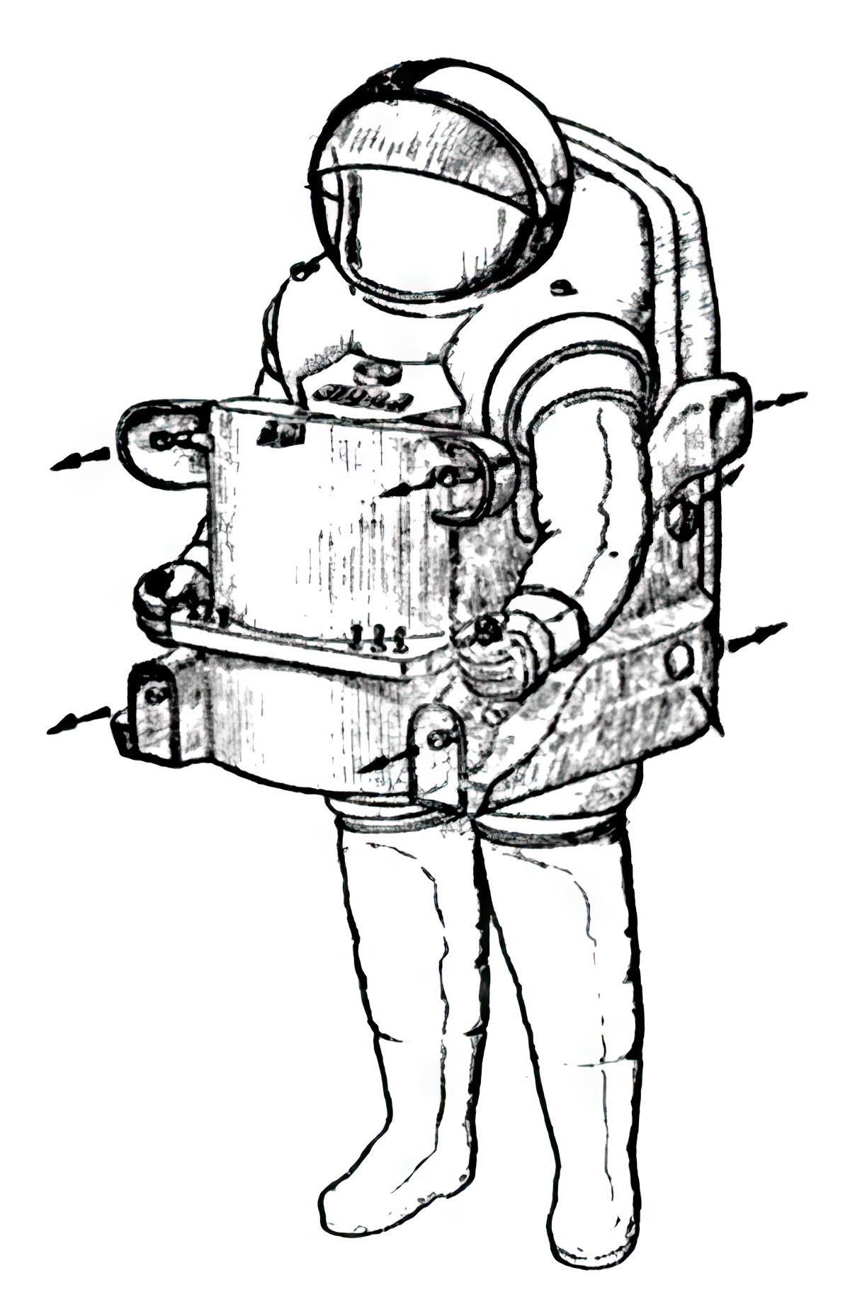 UPMK, Soviet Space Manoeuvring Unit.