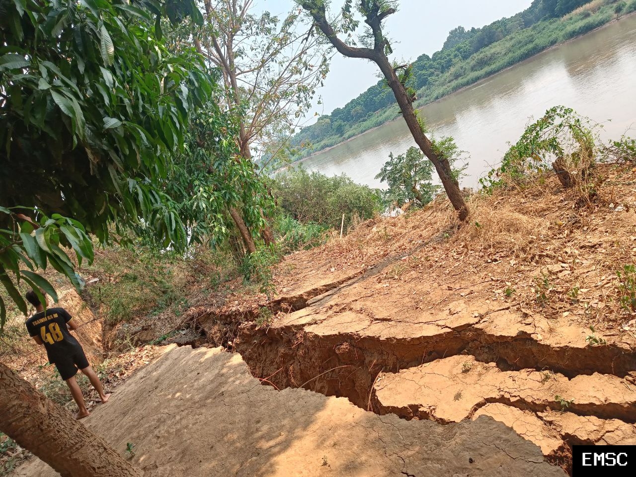 Catastrophic M7.7 earthquake caused by rupture of Sagaing Fault in Myanmar