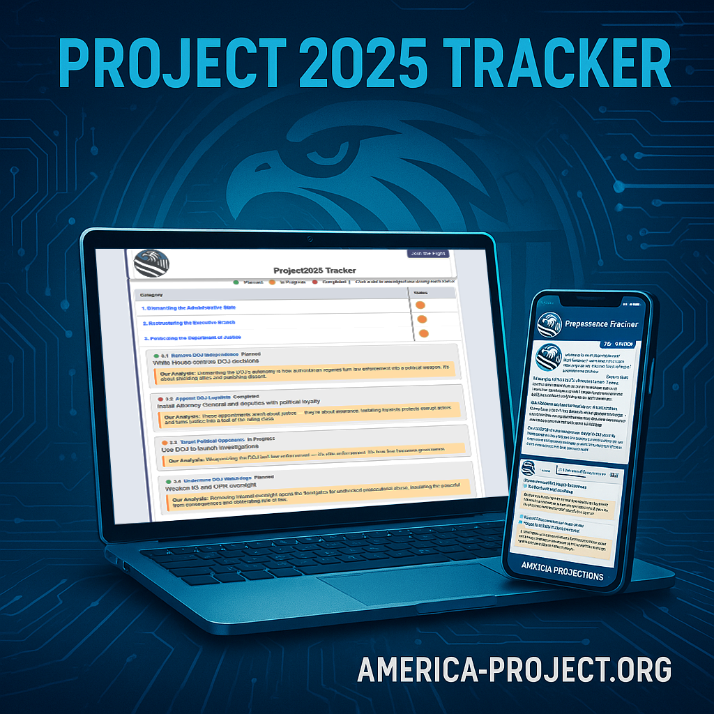 Introducing the Project 2025 Tracker