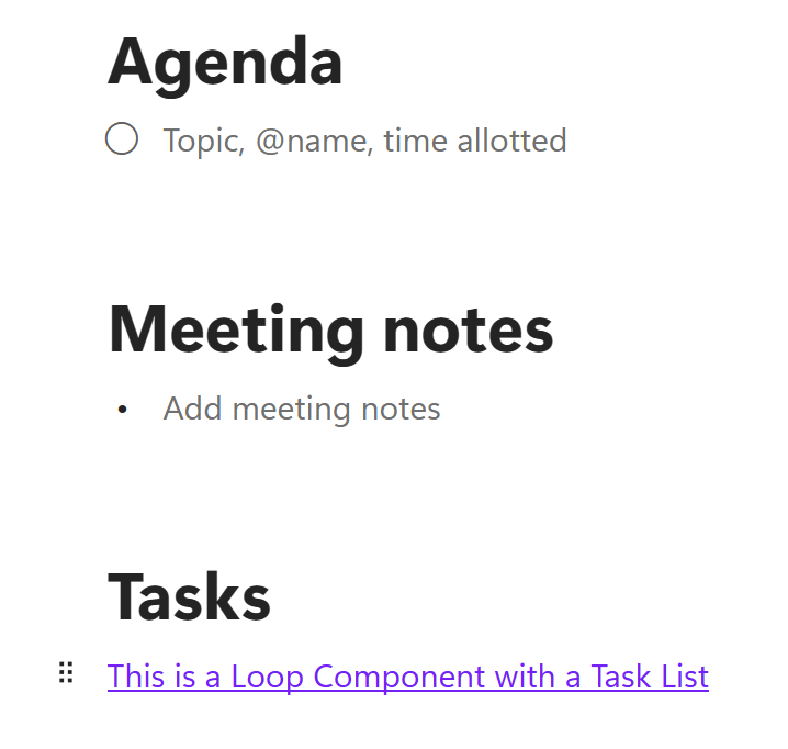 In the Loop: Preparing for Meetings with Microsoft Loop