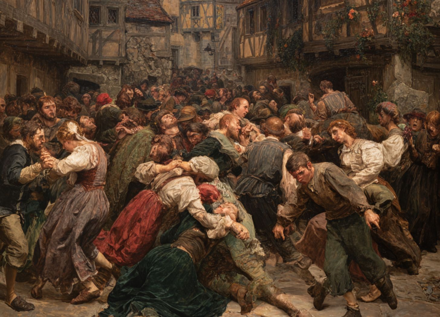 The Dancing Plague of 1518 - by David Webb