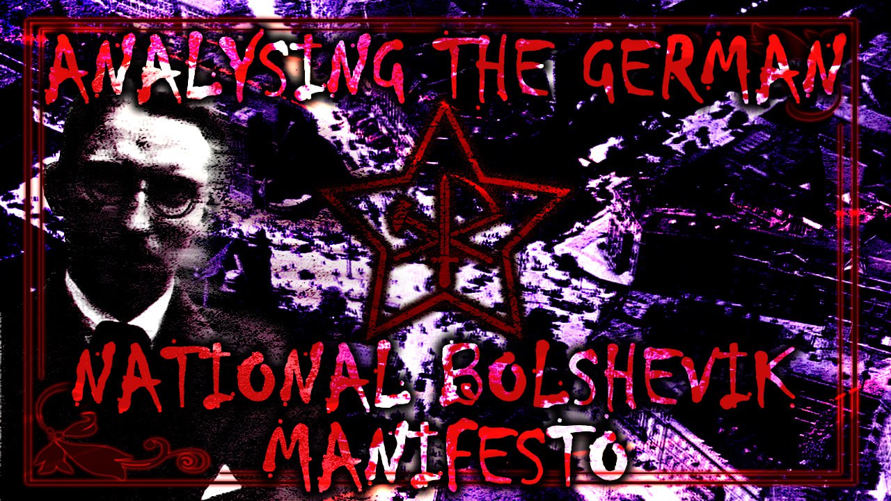 Analyzing Karl Otto Paetel’s National Bolshevik manifesto