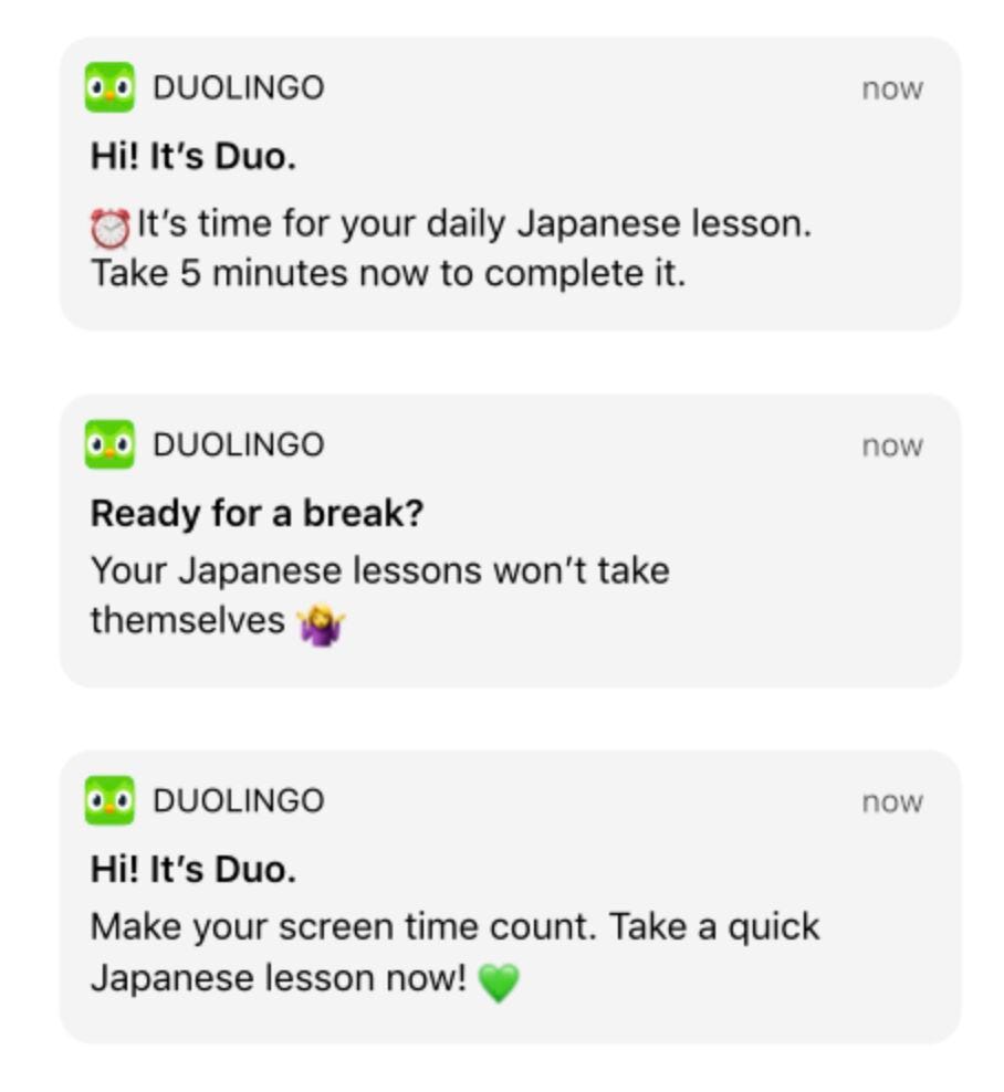 How Duolingo Perfected the Art of Push Notifications