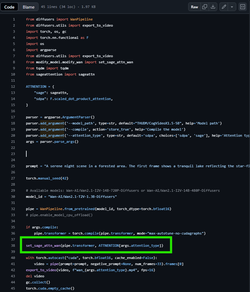 SageAttention, SageAttention2, SageAttention2++ - by v12h