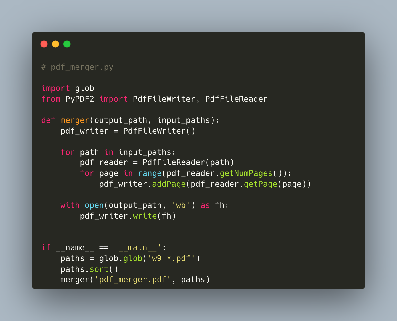 Splitting and Merging PDFs with Python - by Mike Driscoll