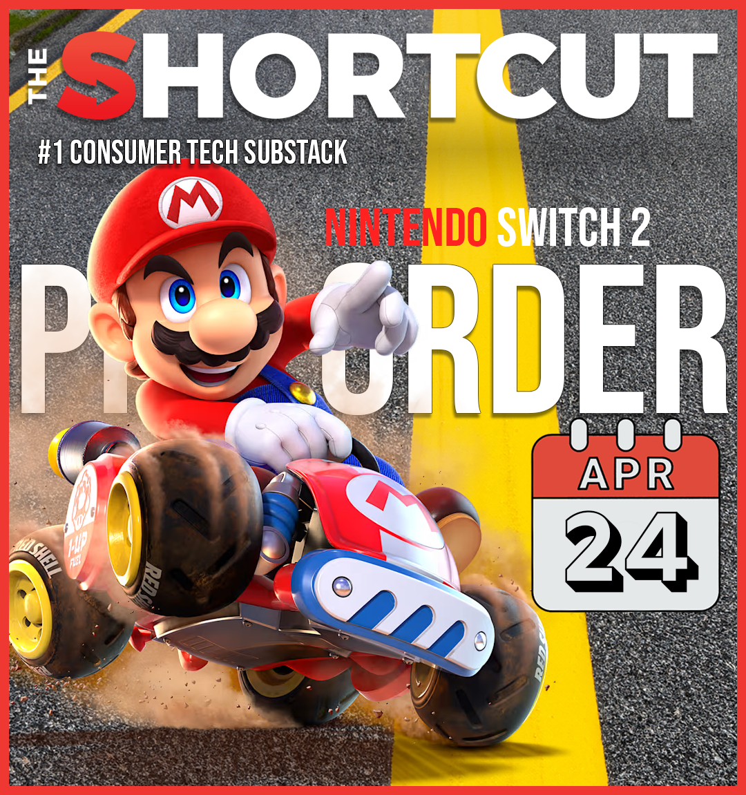 Walmart Nintendo Switch 2 pre-order time: online on April 24 at midnight