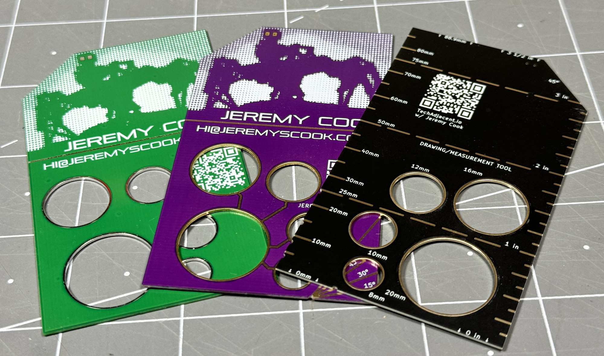 Perfect Business Card PCB Circuit Board Design
