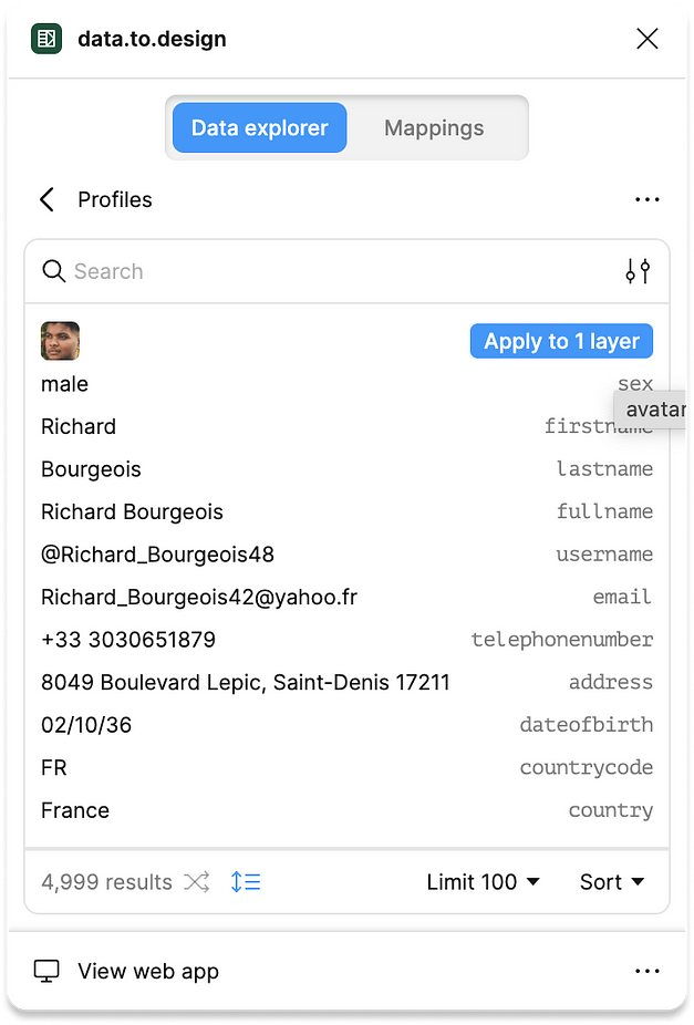 How to design with real data in Figma - Figma Flow