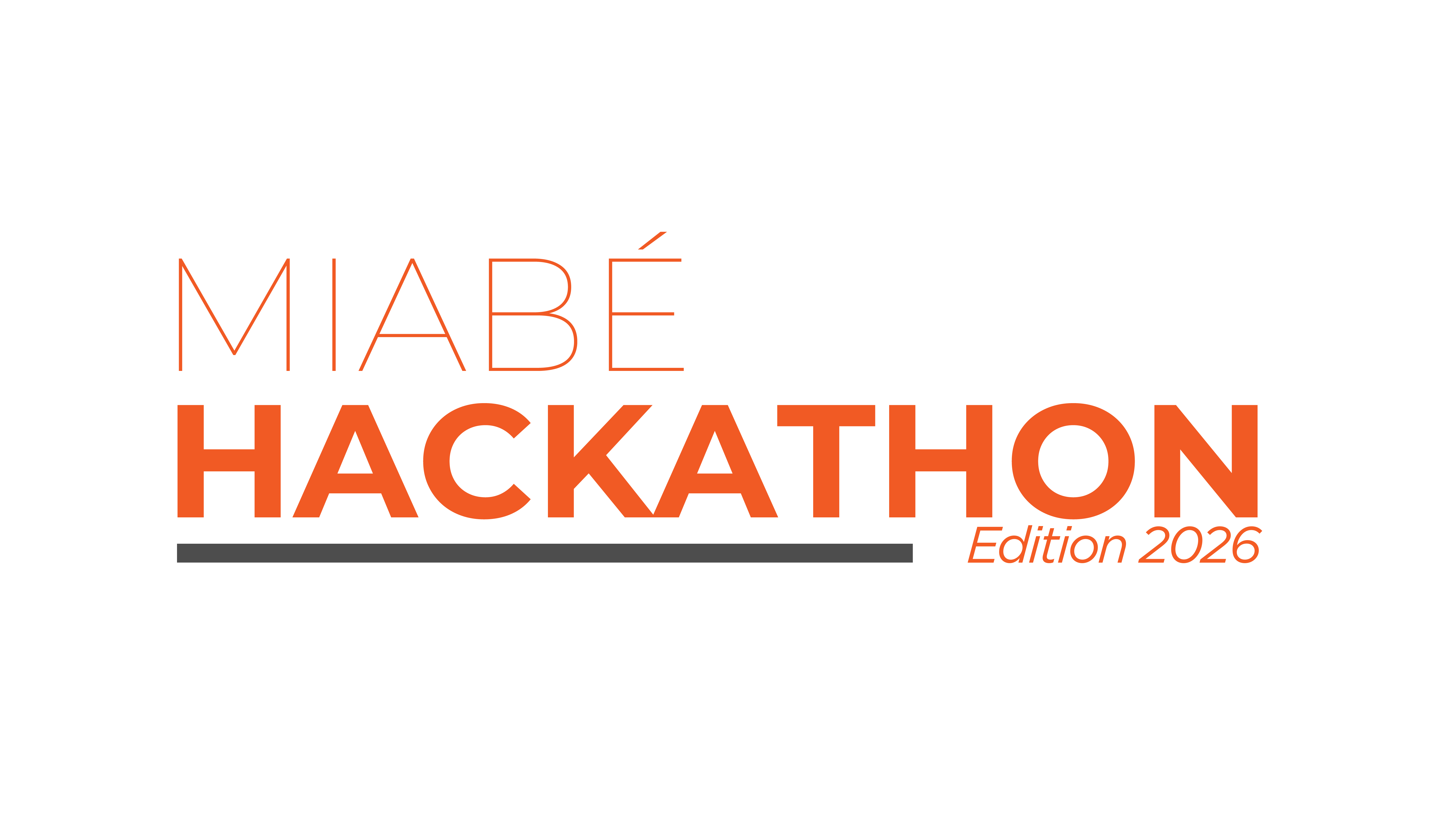 Bienvenue dans MIABE Hackathon 2026 - MIABE Hackathon