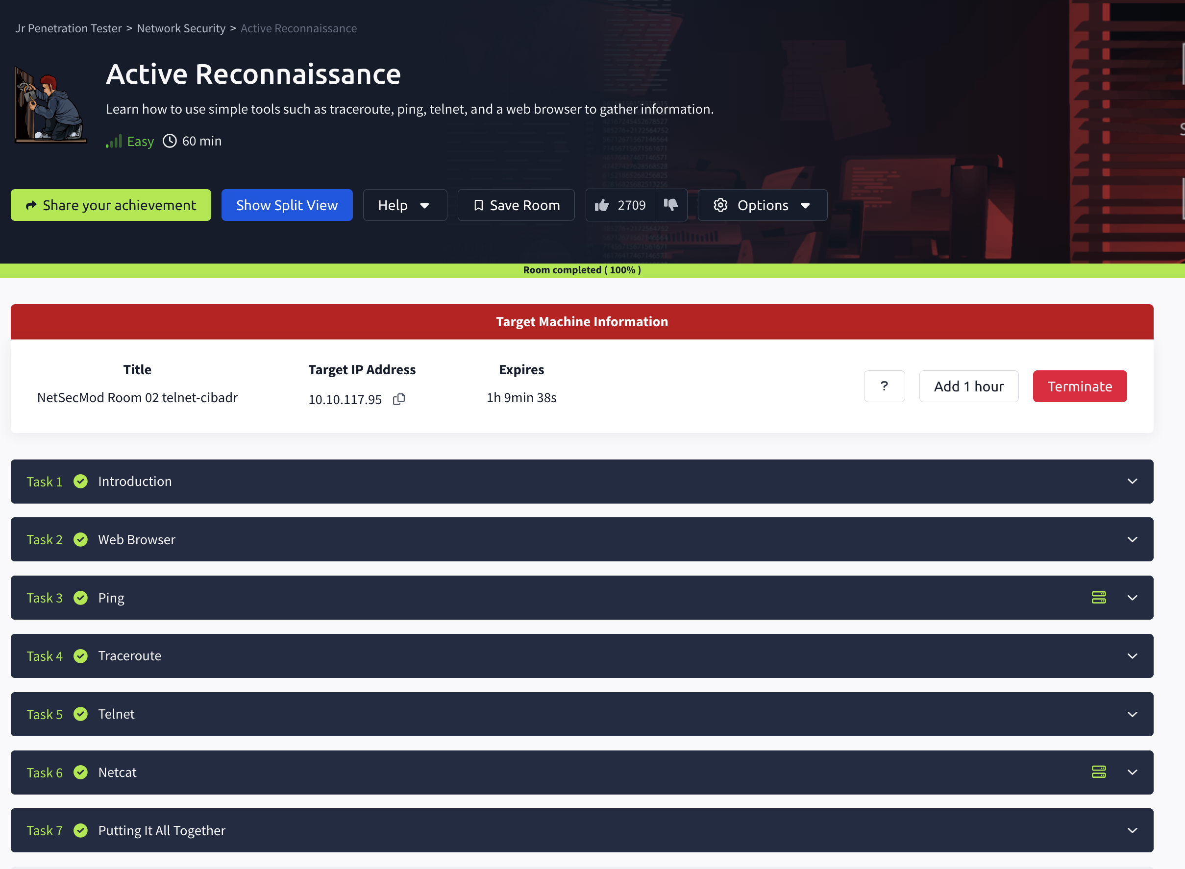 TryHackMe | Active Reconnaissance - by Dipak Sunar