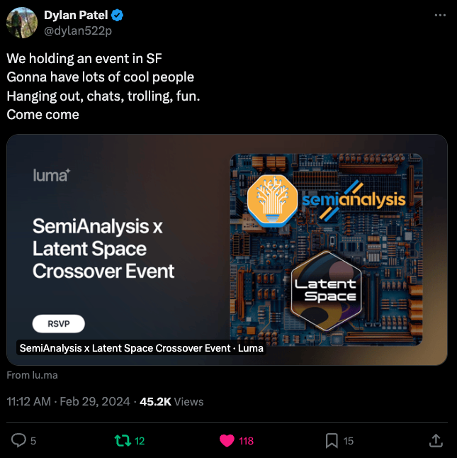 Latent Space Chats: NLW (Four Wars, GPT5), Josh Albrecht/Ali Rohde ...