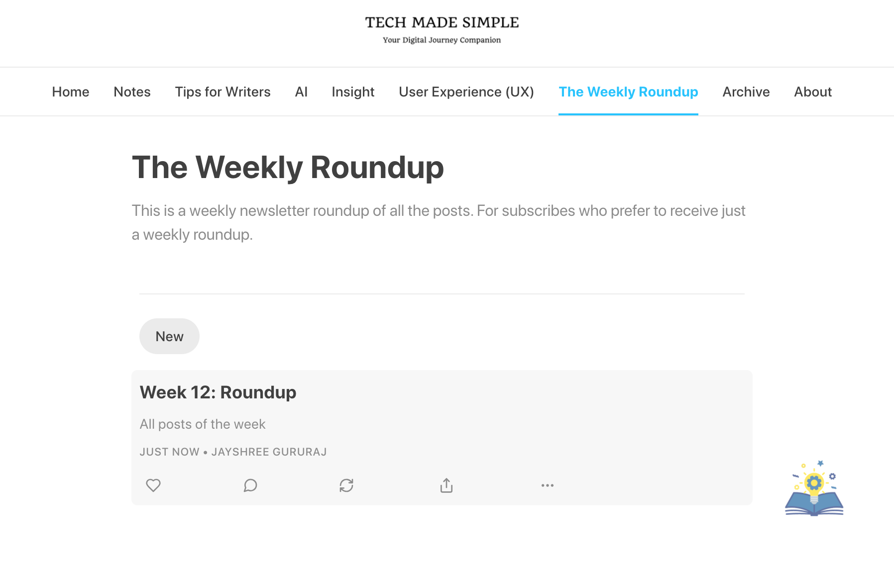 Organizing Your Content On Substack - by Jayshree Gururaj