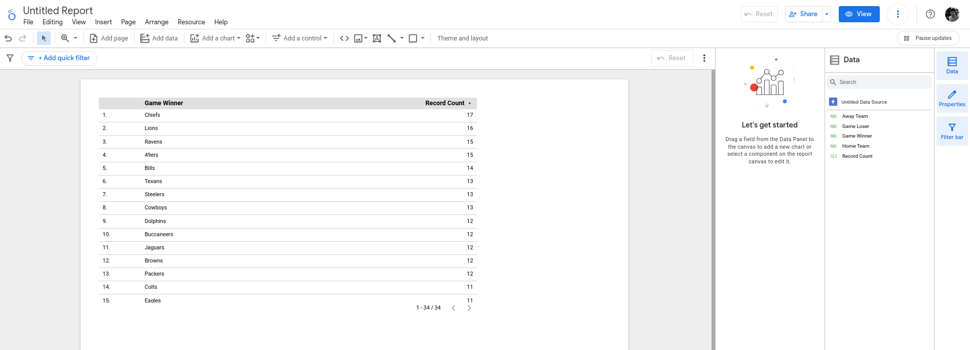 Using a Looker Studio Extract Data as a data source for faster ...