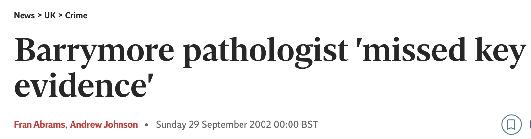 Memo 618 - Bamber vs The Doc Maker