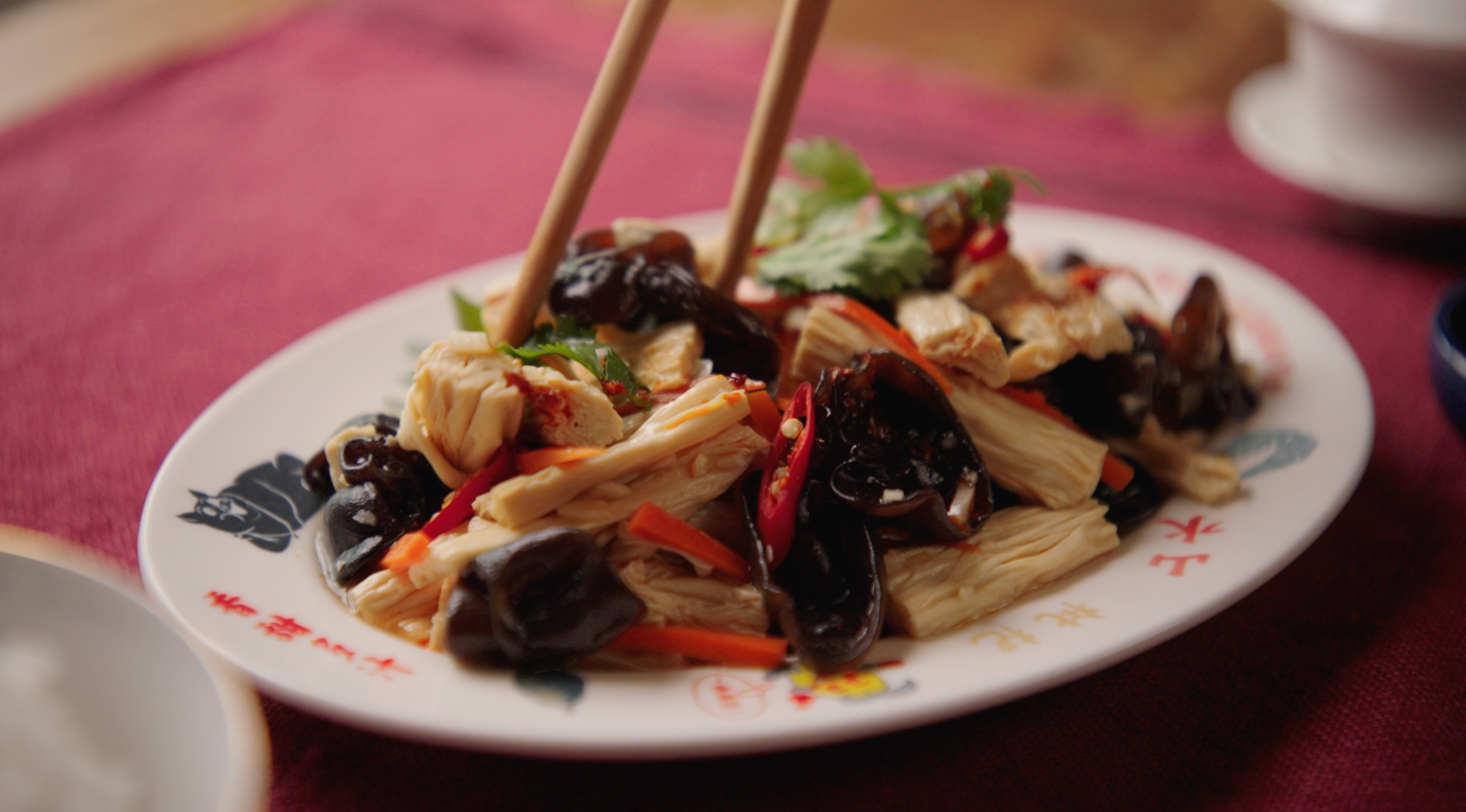 Cooking With Steam S202: Preserved Radish Omelet with Cold Dressed Yuba ...