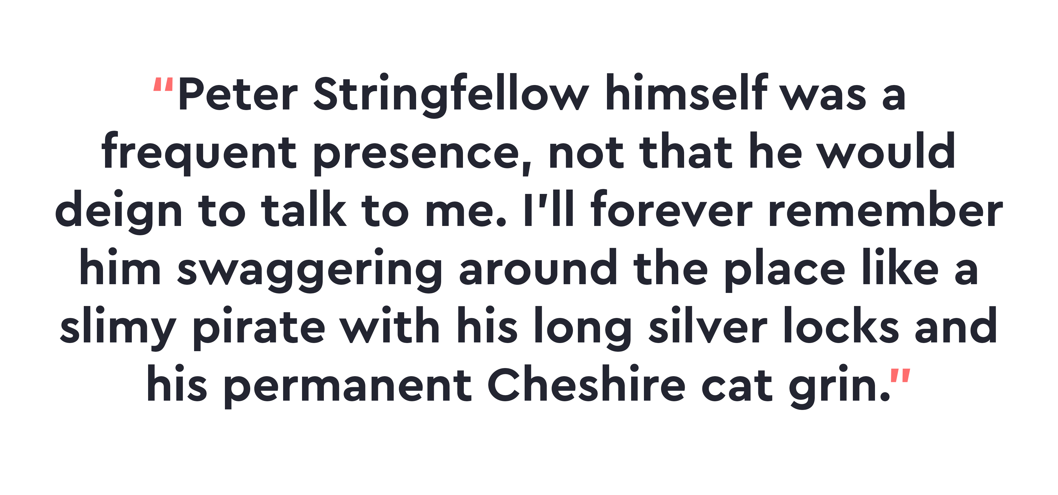 Working for the 'King of Clubs’: My time at Stringfellow’s