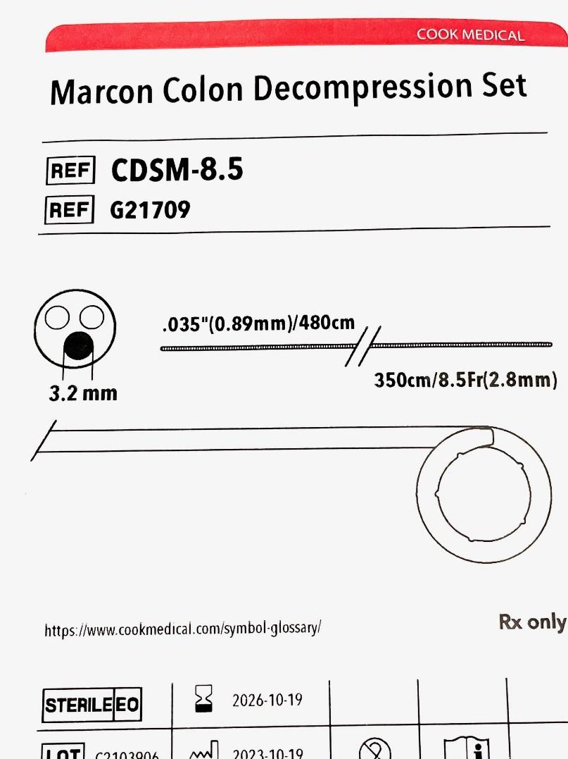 Device Review: How to Place a Rectal Decompression Tube Through-The-Scope