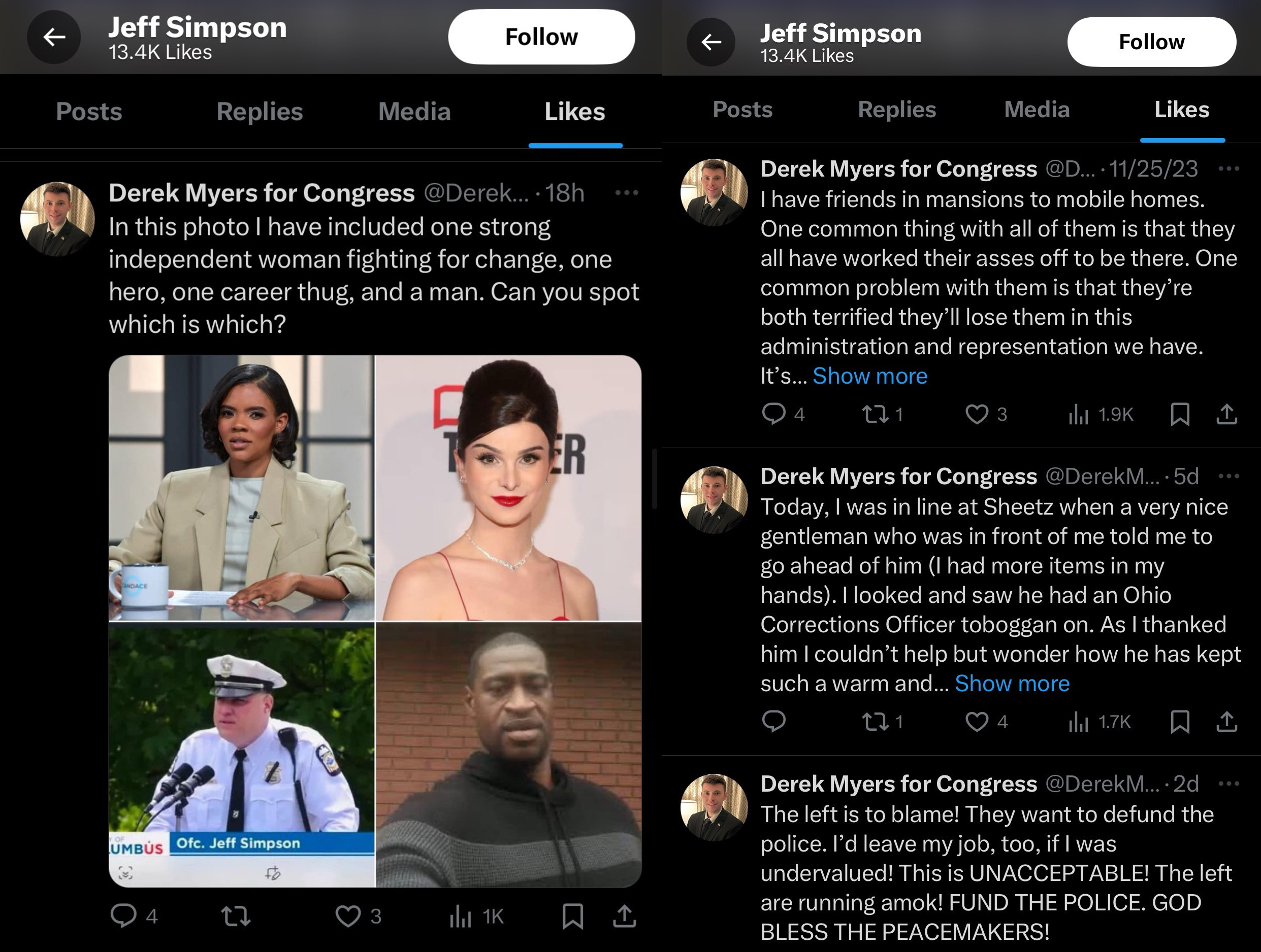 Get a load of Derek Myers, a weird little freak running for Congress