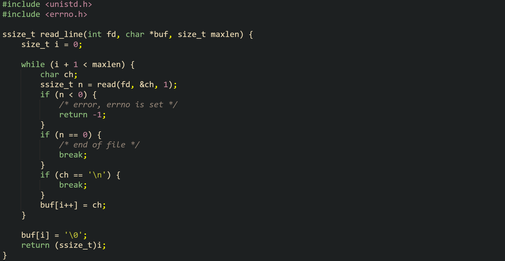 Error Handling With errno and Return Codes in C