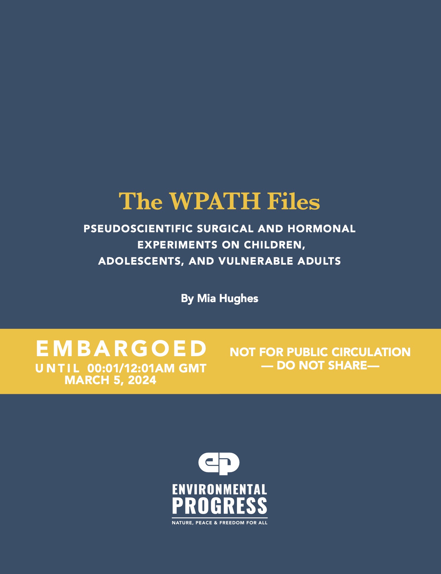 The WPATH Files - by Graham Linehan - The Glinner Update