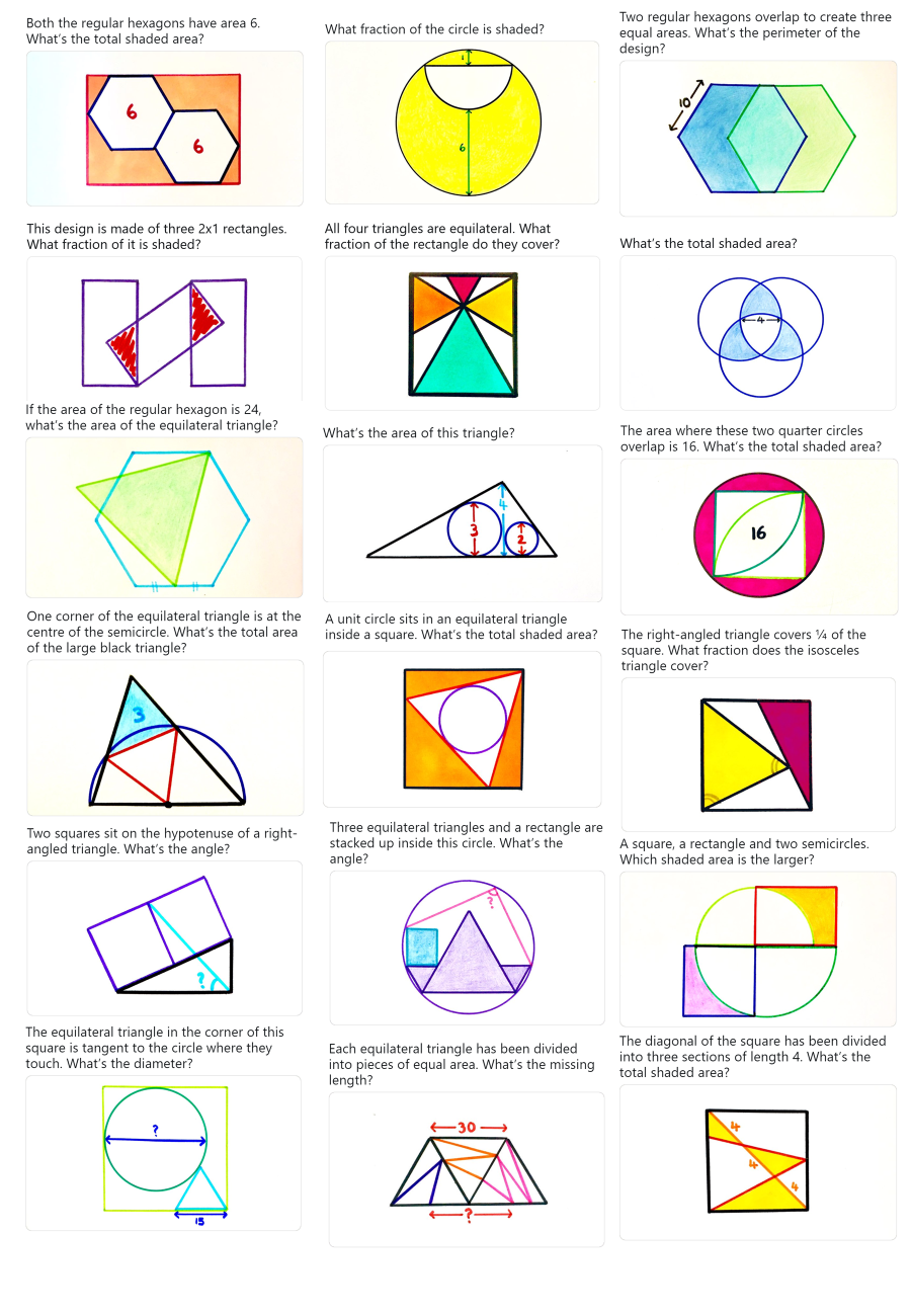 Math Games: The Catriona Agg Geometry Compendium - by BL