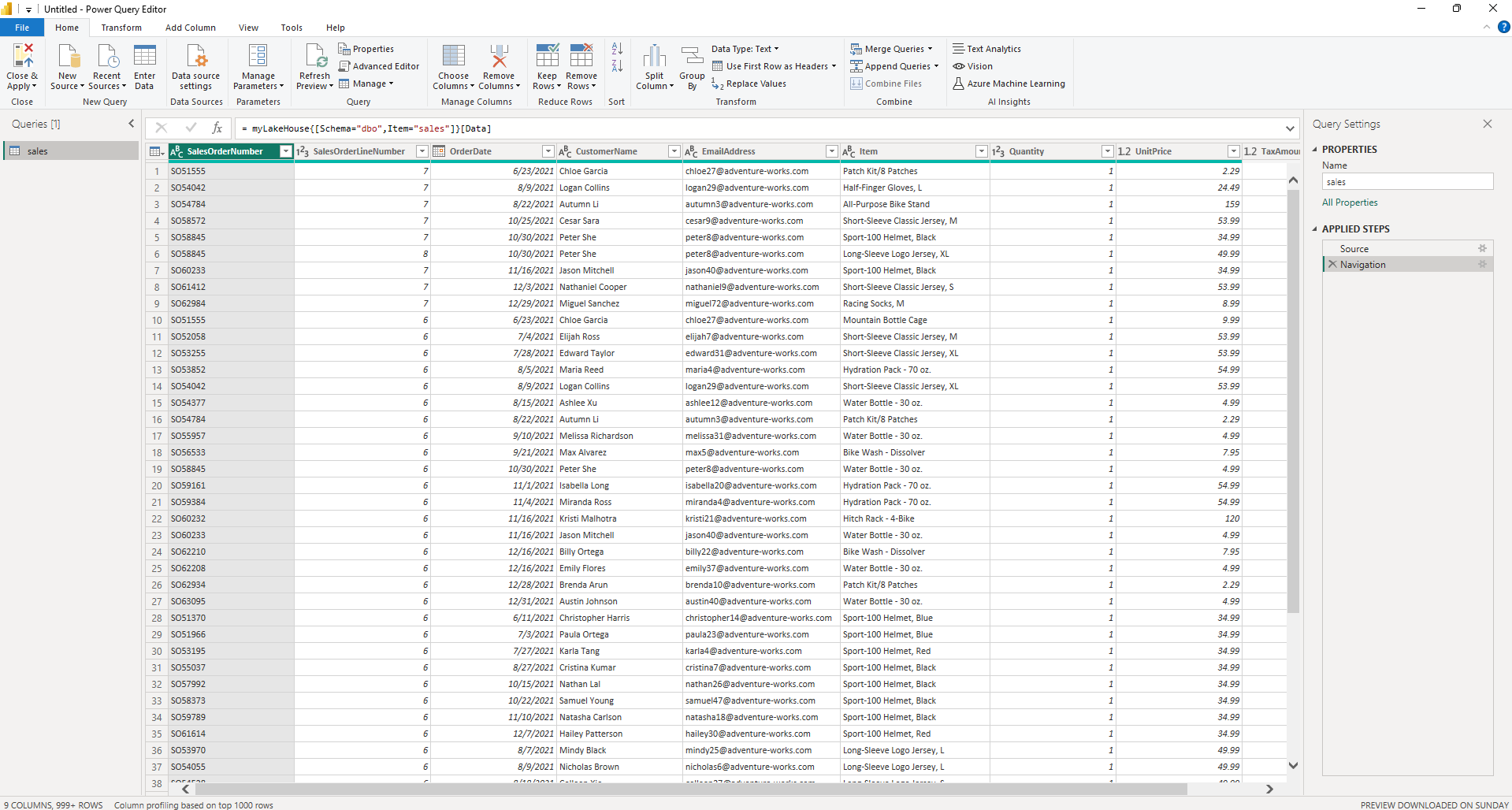 Linking MS Power BI Desktop to Microsoft Fabric Lakehouse using SQL connection string