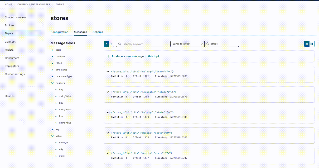 How to Create Kafka Topics and Mock Data with Confluent